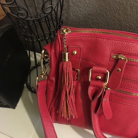 Erica Anenberg | Bags | Erica Anenberg Genuine Pebbled Leather ...